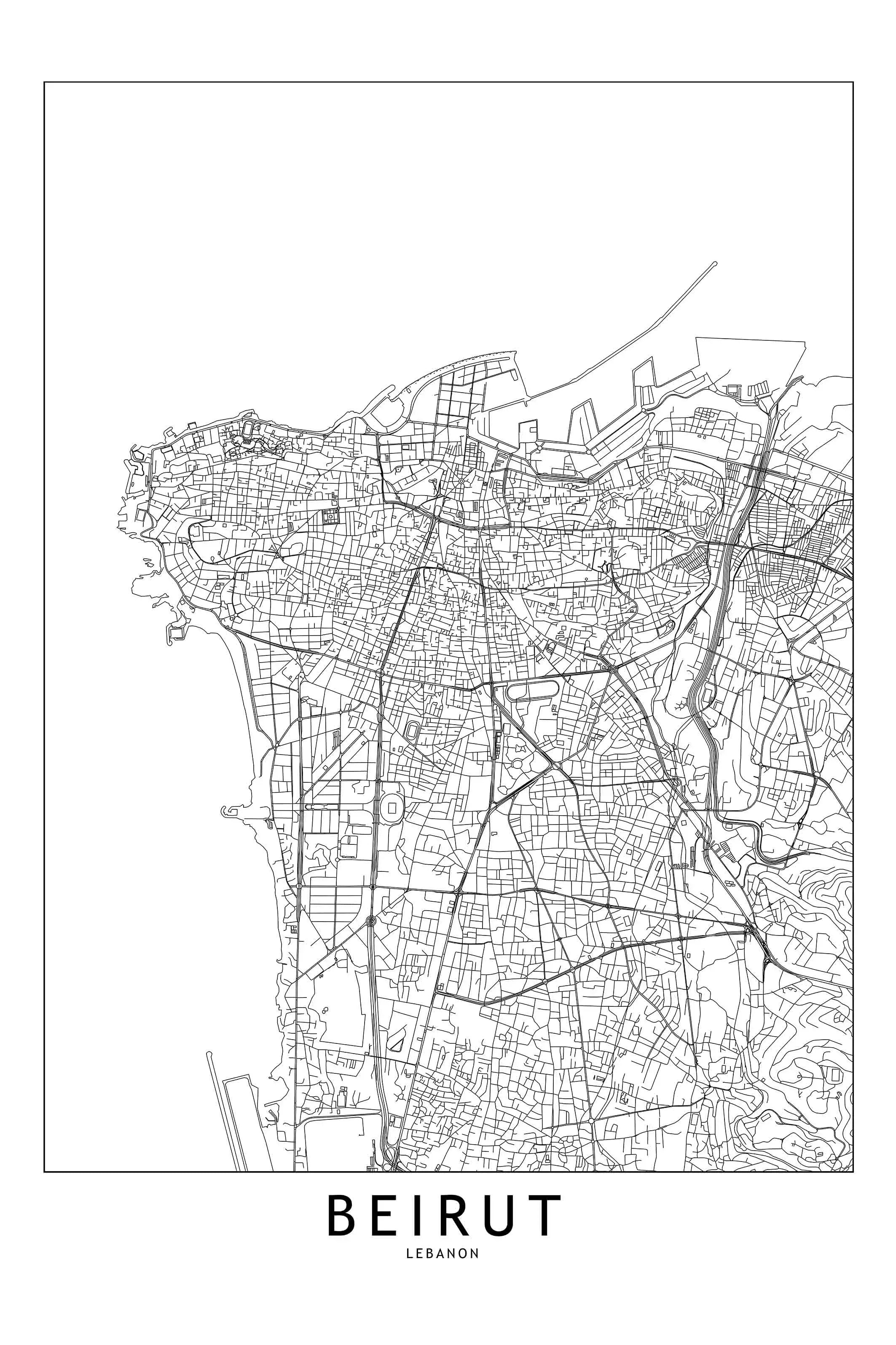 Beirut Wall Art – Drawdeck