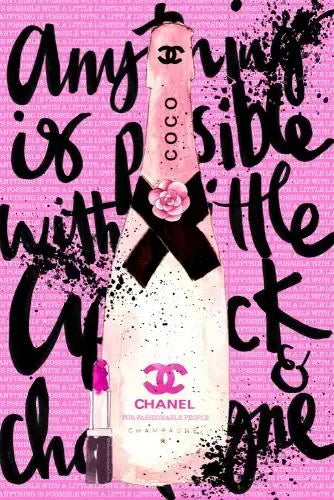 Coco Champagne Wall Art – Drawdeck